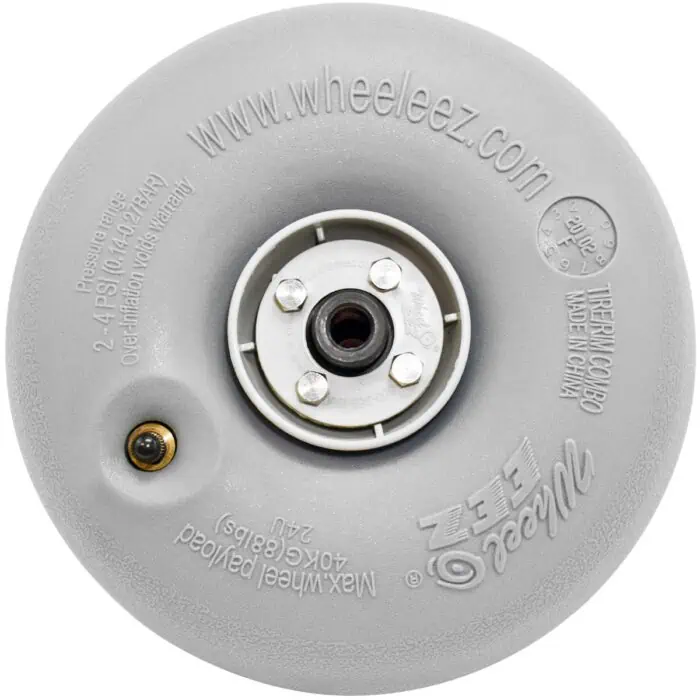 Genuine Wheeleez™ 24cm (9.4") Polyurethane Wheel; 12.7 mm (1/2 ...