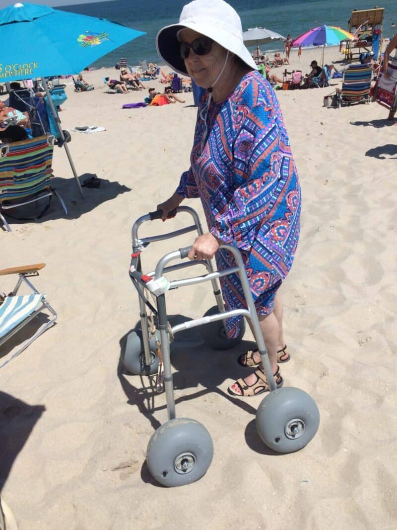 Wheeleez™ All-Terrain / Beach Walker Conversion Kit w/24cm Beach ...