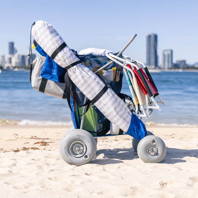 Wheeleez™ Beach Wheeler - Wheeleez, Inc. | Wheeleez™ low-pressure wheels